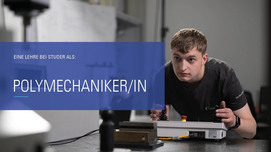 Polymechaniker/in EFZ | Berufsbildung STUDER